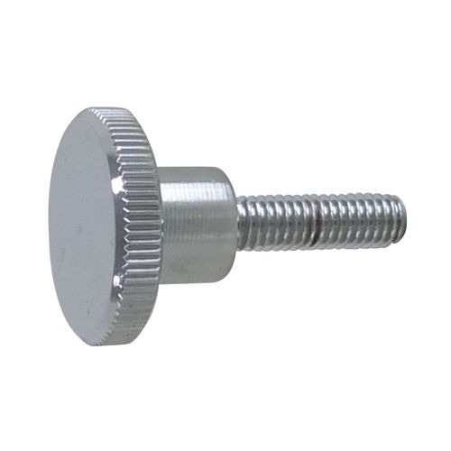 ●サイズ(mm):頭ΦD20x厚11.5、ネジM5x10、A21.5。●材質：スチール(鉄)。 ●手で回しやすく扱いやすい段付タイプ。●NEW HIKARIのローレットねじ(段付) 鉄クロームをDCMでは販売しております。その他のボルト・ナ...