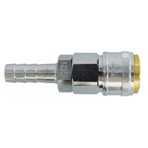 プラグを差し込むだけのワンタッチ接続。 ●自動開閉バルブ内蔵。 ●YAMATOのワンタッチカプラソケット バラその他のエアー工具・パーツも多数取扱っております。 ●本体材質：鋼鉄（クロムメッキ）。 ●適応流体：空気。 ●最高使用圧力：1.0...