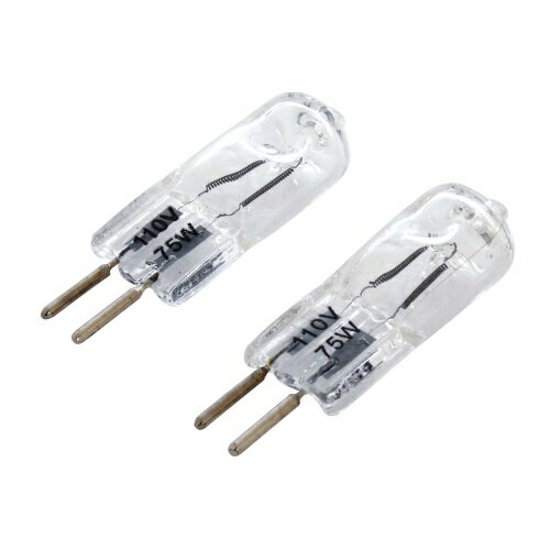 センサーライトHSL-75PA用のハロゲンランプです ●センサーライトHSL-75PA用のハロゲンランプとして。 ●PAOCKのハロゲンランプHSL-75用その他のコード・ランプも多数取扱っております。 ●定格電圧：110V。 ●消費電力：...