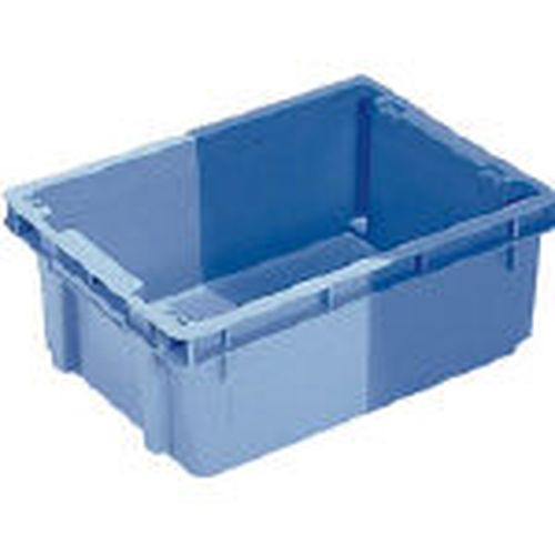 段積み時180°回転させ、色の方向を替えることにより、スタッキング、ネスティングが可能です。 ●ネスティング時は収納効率に優れ、空箱スペースの削減が可能です。 ●色を交互にして重ねると中に物を入れたままスタッキングでき、色をそろえるとネステ...