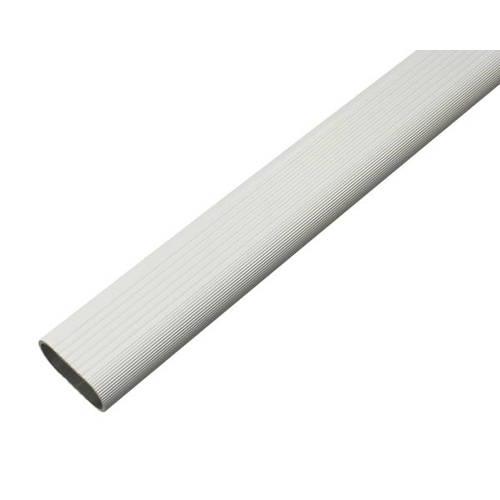 クローゼットにハンガーパイプを追加して収納力アップ ●サイズ:1000x30x15mm材質:アルミ/塗装仕上げ。 ●パイプは金属用ノコギリで切断できます。切断面も紙ヤスリで磨くとキレイに加工できます。 ●AIWAのAP-1501W　アルミハ...