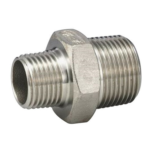 ●ステンレス製ねじ込み異径ニップル。 ●JISB2301、JISB0203準拠。 ●フローバルのステンレス製　異径ニップルをDCMでは販売しております。その他の一般配管部材も多数取扱っております。 ●素材：SCS13A。 ●適用規格：JIS...