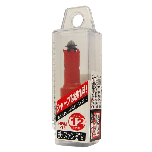 ●サイズ:12mm。●適応板厚:3.0mm。●有効長:24mm。●適応材質:鉄・ステン・アルミ・塩ビ・木材。●ピッチ:コンビピッチ4/6。●ドリル:ハイス鋼(刃先シンニング加工)。●適応機種:電気ドリル・ボール盤。●バネ:切断板排出用バネ付...