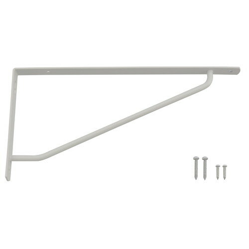 240x120mm ●240x120mm ●HILOGIKの98156　カラースレンダー棚受　120x240　ホワイト　1本入をDCMでは販売しております。その他のフック・装飾金物も多数取扱っております。 ●240x120mm ●HILOG...