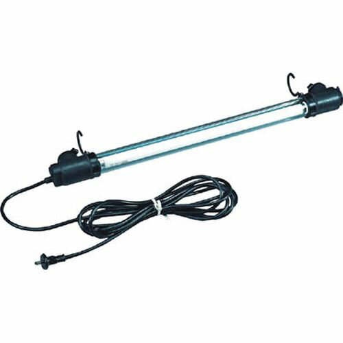 コンセント付で、10灯まで連結して点灯が可能です。二重絶縁構造なのでアースをつけなくても安全です。インバーター内蔵で瞬時に点灯します。防雨型なので屋外で使用できます。吊り下げフック付なので横吊りが可能です。看板、車輌などの金属面に直接取り付...