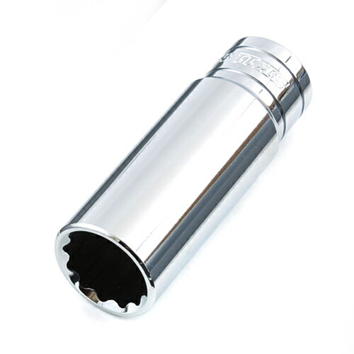 突き出たボルトのナットに最適！ディープタイプ！ ●【用途】六角ボルト・ナットの締め緩め作業。 ●SK11のディープソケット 差込角:1/2インチをDCMでは販売しております。その他のレンチ・スパナも多数取扱っております。 ●差込角：12.7...