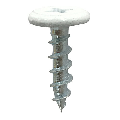 金具の色に合わせられるように、白・黒・ユニクロめっきのカラーバリエーション。薄板にも対応した13mm・17mm・21mmのミニサイズもご用意。ねじ部にセレーション加工(ねじ山に切れ目をいれている)を施しているため、ストレスなく打ち込むことが...