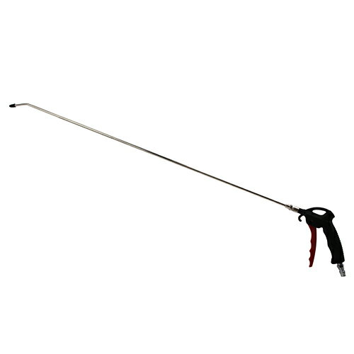 ロングノズルなので奥まったところまで届きます。 【用途】ゴミ・切粉・切屑・水滴の除去、洗浄・冷却・乾燥作業等。【機能・特徴】ノズルが長いので、粉塵等から離れたところから作業ができますので、安全に作業ができます。無段階流量調整バルブ内蔵なので...