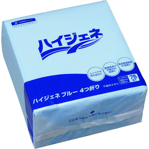 食品製造機械の清掃作業。調理器具の清掃作業。 シートサイズ(mm):300×325。ケース入数:75枚×18パック。色:ブルー。 お届け日時の指定は承れません。ご了承ください。製品本来の目的以外の用途には使用しないでください。破損の原因とな...