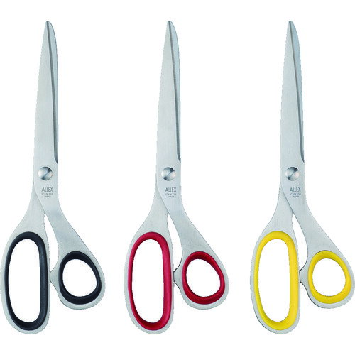 事務用。 刃長(mm):95。刃厚(mm):3.0。全長(mm):200。板厚(mm):3.0。 お届け日時の指定は承れません。ご了承ください。刃物は人に向けたり振り回さないようにして下さい。リング色の指定はできません。