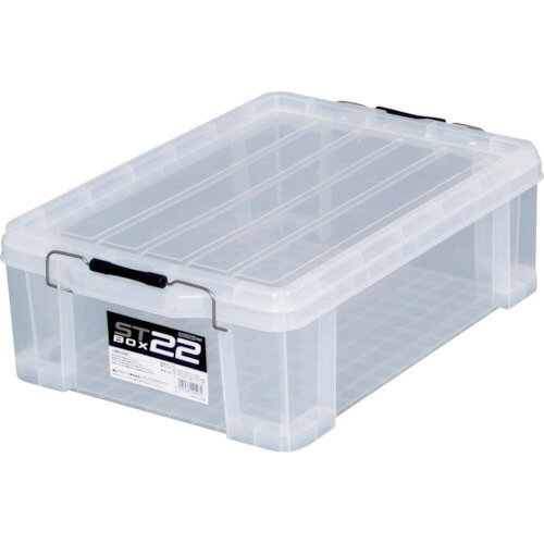 スタッキングでき便利です。フタに15cmまでの目盛り付です。 色:クリア。容量(L):23。外寸(mm):(約)幅379×奥行545×高さ178。内寸(mm):(約)幅319×奥行449×高さ155。重量(kg):1.5。最大収納重量(kg...