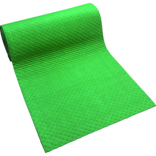 オイル・水用。通路用。靴裏の油除去。 油吸収量(L/巻):64。色:グリーン。幅(mm):800。長さ(m):20。厚さ(mm):3。 お届け時間の指定は承れません。吸収した油や液体の性質にあった保存・廃棄をしてください。廃棄の際は地域の産...