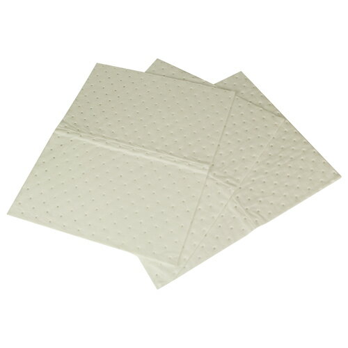 工場内外で油を扱う場所の周りに敷いて使用し、油の飛散、漏洩を防ぎます。 ●【用途】様々な油に対応する油専用吸着マット。【機能・特徴】重層構造に圧着されたポリプロピレンシートが優れた吸収性と高い保有性で吸収した油を保持します。中央にミシン目が...