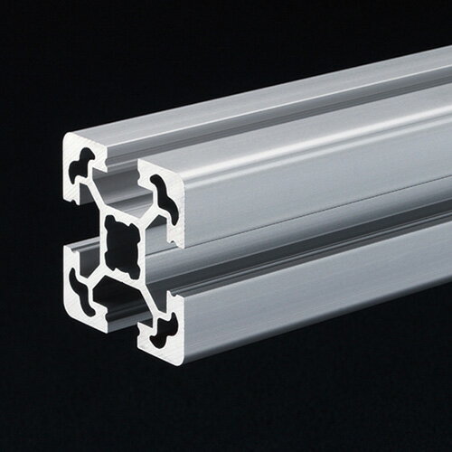 ●T溝を使った、ボルト・ナットによる締結で幅広く使える汎用アルミフレームです。 ●ボルト・ナットと各種ブラケットによる摩擦締結を採用しています。 ●外径/40×40mm。 ●長さ/800mm。 ●重量/1320g。 ●材質/アルミ押出材・ア...