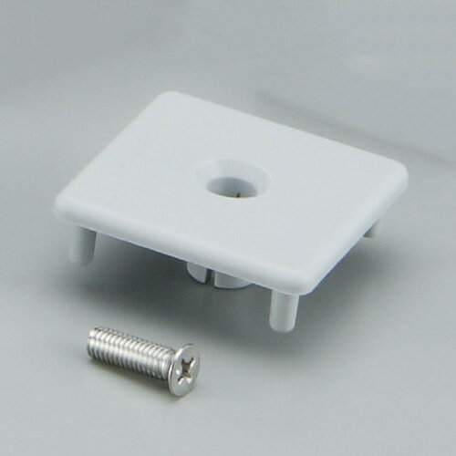 ●フレーム切断面にご使用ください。●付属のボルトにより、ロックが可能となりました。 ●使用可能フレーム:SF-40シリーズ(溝幅10mm)に適応。 ●外径/40×40mm。 ●重量/7g。 ●材質/ポリアミド/ボルト部:ステンレス製。 ●色...