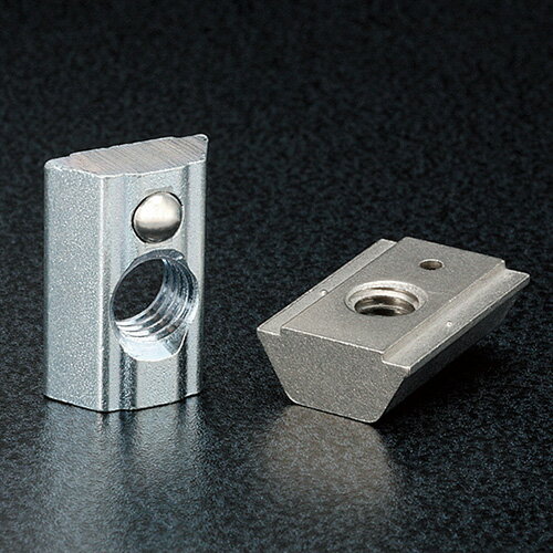 ●ワンタッチで後入れができ、仮固定機能付ナットになっています。 ●使用可能フレーム:SF-40シリーズ(溝幅10mm)に適応。 ●外径/14.5×20mm。 ●重量/8.2g。 ●材質/ステンレス/保持部:ステンレス製。 ●色/シルバー。 ...