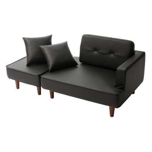 ●ワンルームでも圧迫感ないコンパクトなカウチソファ。 ●スタイルで使い分け。 ●自分のスタイルに合わせて変化するカウチソファ。 ●ポケットコイル搭載。 ●安心の日本製。 ●こだわりの座り心地。 ●サイズ:W144×D74×H64.5cm。 ...