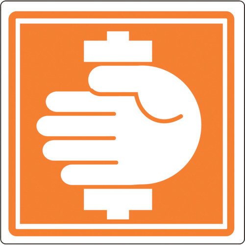 製品における危険性や指示、警告の明示に。 表示内容:挟まれに注意マーク。取付仕様:粘着シール。縦(mm):25。横(mm):25。サイズ:一辺25mm。厚さ(mm):0.09。 使用用途を守ってご使用ください。日時指定はお受けできません。