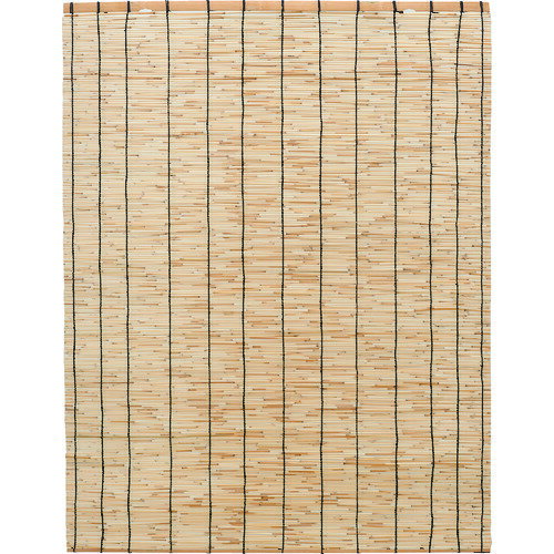 昔ながらの簾(すだれ)です。 ●工場や事務所での遮光・遮熱に。 ●色:ナチュラル。 ●幅(m):0.88。 ●長さ(m):1.8。 ●厚さ(mm):5。 ●お届け時間の指定は承れません ●天然素材のためサイズなどに多少のバラつきがあります。