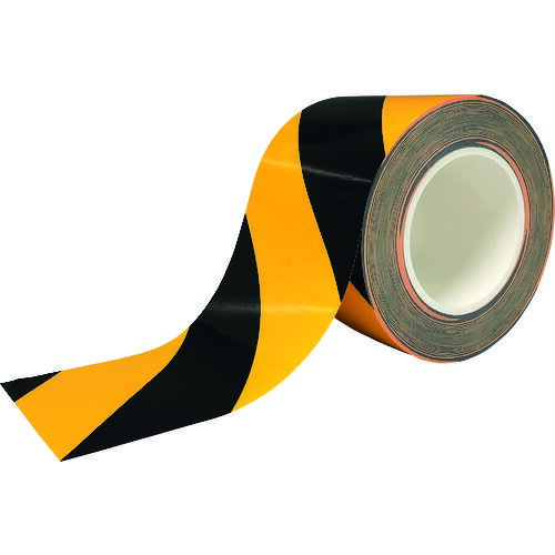 耐久性に優れ、環境に優しく、作業性も抜群のラインテープです。 ●屋内用。 ●倉庫・工場・クリーンルームなどの5Sや安全区分け表示に。 ●色:トラ。 ●幅(mm):150。 ●厚さ(mm):0.17。 ●長さ(m):50。 ●粘着力(N/10...