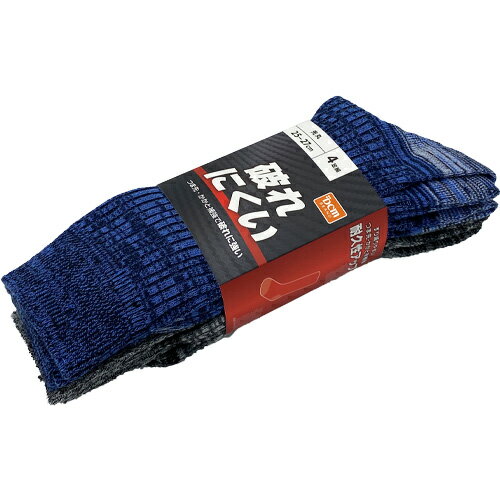 つま先、かかと補強、破れに強い。 ●つま先、かかと補強、破れに強い。 ●先丸杢4P。 ●ご使用上の注意をご使用前に必ずお読みください。