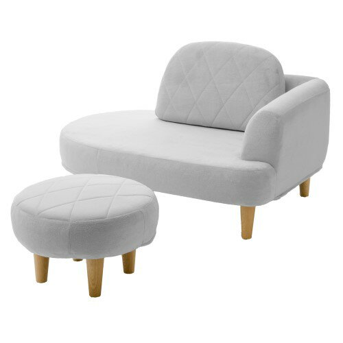 ●全体的に丸みのあるシルエットで優しいデザイン。 ●コンパクトだからお部屋ひろびろ。 ●オットマン付き。 ●ラグジュアリーな雰囲気。 ●レイアウト自由だから使いやすい。 ●ポケットコイル搭載で上質な座り心地。 ●本体サイズ:W75×D104...