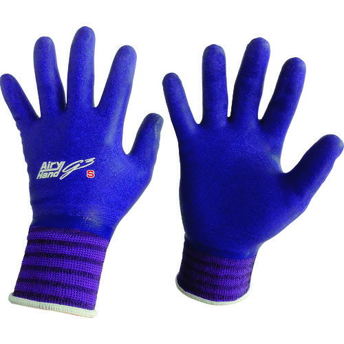 手によくなじむ18ゲージ極薄天然ゴム手袋です。 色:パープル。サイズ:S。厚さ(mm):1.1。ゲージ数:18。リストカラー:白。全長(cm):22.0。手のひら周り(cm):18.5。中指長さ(cm):7.5。18ゲージ編。手袋部:ポリエ...