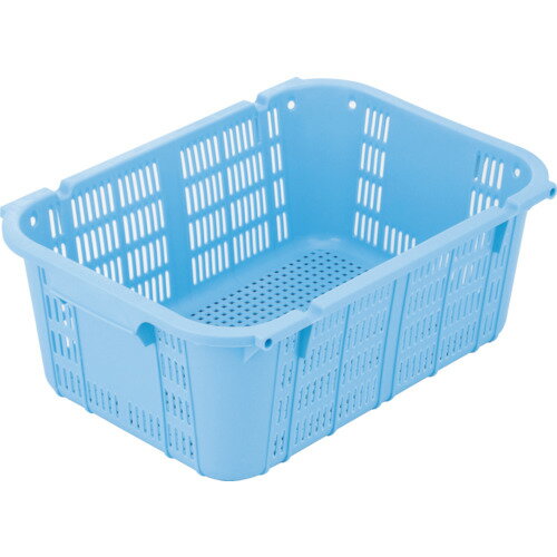 農業、水産業、食品加工業など水を使う場面に最適です。 色:ブルー。容量(L):27。外形寸法(mm)間口:530。外形寸法(mm)奥行:370。外形寸法(mm)高さ:196。有効内寸(mm)間口:430。有効内寸(mm)奥行:285。有効内...