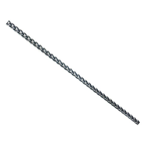 最も代表的でリーズナブルな素材のチェインです。 ●【用途】物の結束や吊り下げなど。【機能・特徴】丹念な表面処理で、美しさも追求しています。マンテルのピッチを小さくしたものです。仕上がりの美しさと扱いやすさが特長です。【材質】SWRM6。 ●...