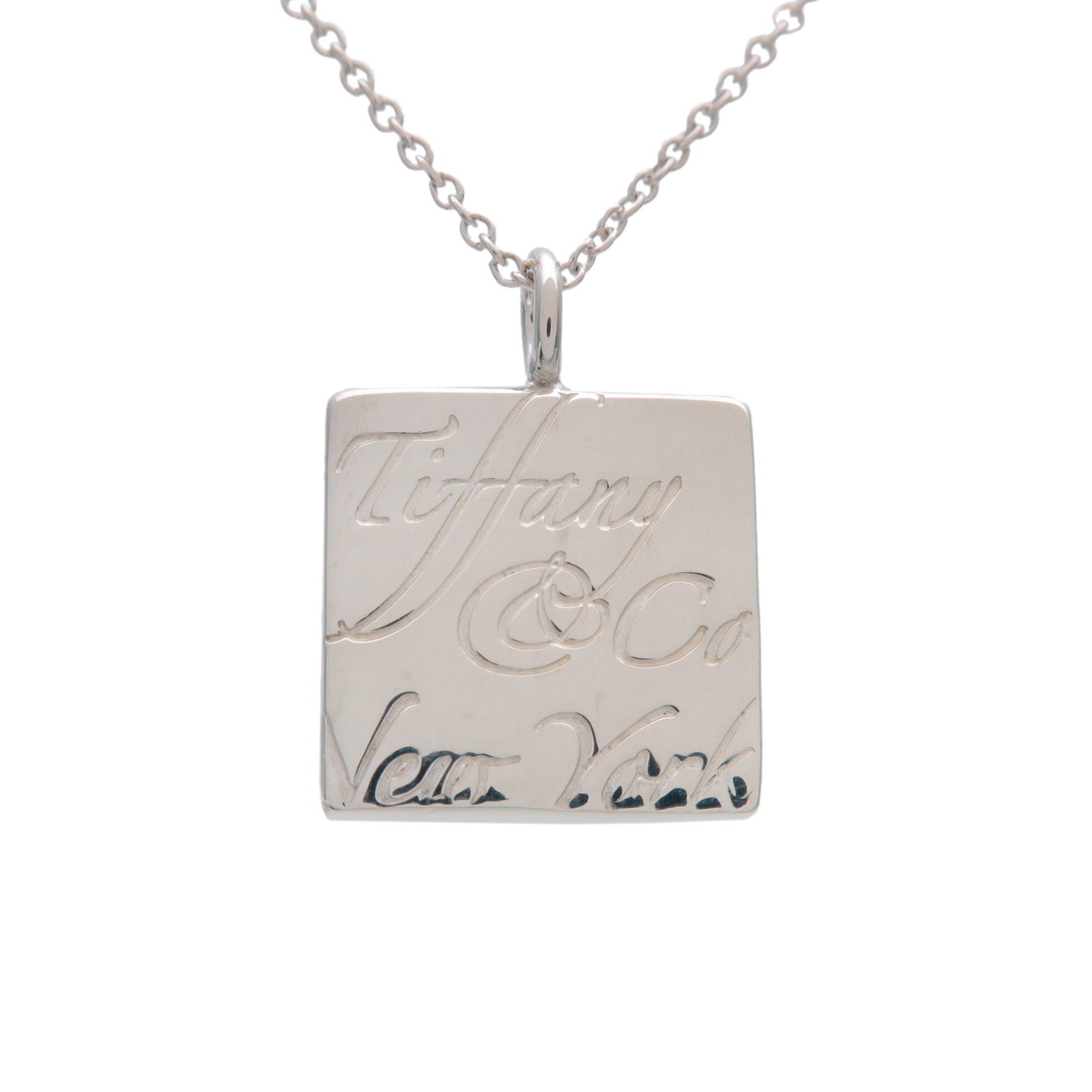 詳細情報 商品名 Tiffany&Co. ティファニー ノーツ スクエア ネックレス SV925 シルバー【中古】【新品仕上げ済み】【送料無料】【返品可】 型番 - シリアル - カラー シルバー サイズ W： 12.6 mm H： 12....
