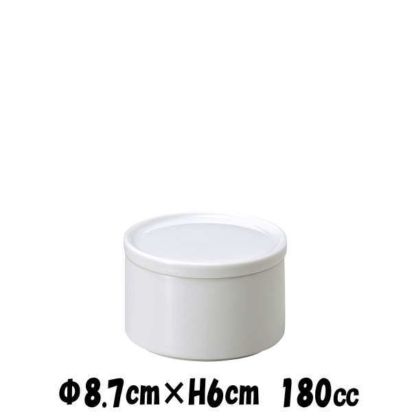 サイズ &nbsp;φ8.7cm×H6cm　180cc &nbsp;カラー &nbsp;ホワイト ※画像と実際ではモニターや光の加減で多少色合いが異なる場合があります。 &nbsp;素材 &nbsp;磁器 &nbsp;取り扱い &nbsp;...