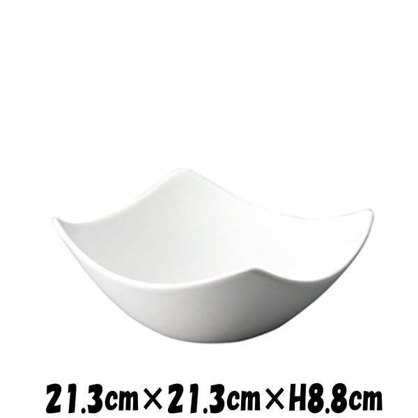 サイズ &nbsp;21.3cm×21.3cm×H8.8cm &nbsp;カラー &nbsp;ホワイト ※画像と実際ではモニターや光の加減で多少色合いが異なる場合があります。 &nbsp;素材 &nbsp;強化磁器 &nbsp;取り扱い &...