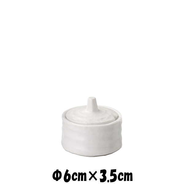 サイズ &nbsp;φ6cm×H3.5cm &nbsp;カラー &nbsp;ホワイト ※画像と実際ではモニターや光の加減で多少色合いが異なる場合があります。 &nbsp;素材 &nbsp;磁器 &nbsp;取り扱い &nbsp;電子レンジ○...