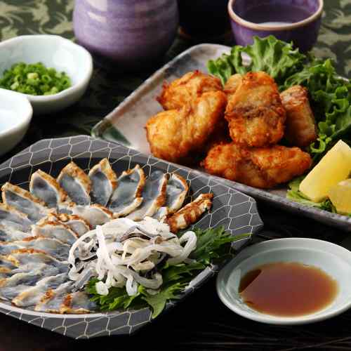 【お買い物マラソン開催中】期間中は店内全品ポイント2倍！◆極上の贅沢！大分豊後水道の恵み◆とらふぐ炙り＆ふぐ唐揚げセット【本場・大分の味をご家庭で】魚の宝庫、豊後水道で育った最高級「とらふぐ」を贅沢に使用。香ばしく炙った「とらふぐ炙り」は、...