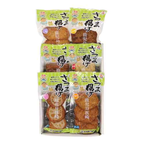 ◆ 鹿児島 枕崎の老舗「松野下蒲鉾」 ◆本場鹿児島の伝統の味をご家庭で！贅沢さつま揚げ6種詰合せ★ 職人のこだわりが詰まった昔ながらの味わい創業50余年の「松野下蒲鉾」が、枕崎港で水揚げされた新鮮な魚を主原料に、地酒100%や一番搾り菜種油...