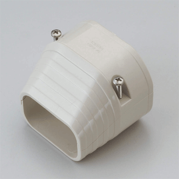 機器接続部用 A :74.5 B:62 C:53 D:30 E:50 F:15 mm因幡電工　端末カバー　アイボリー　LDシリーズ　LDEN-70-I　LDEN70I 機器接続部用 2