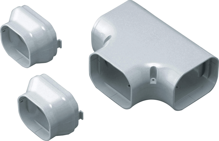 因幡電工 T型ジョイント LDT-90-G 灰 グレー 分岐用 スリムダクトLDシリーズ 2