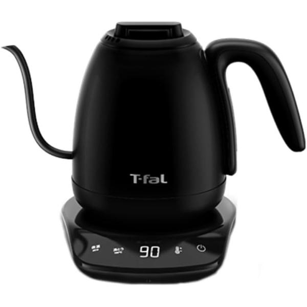 ブランド ティファール(T-fal)容量 0.8 L色 ブラック商品の寸法 29長さ x 22幅 x 22高さ cm付属コンポーネント ケトル本体、電源プレートこの商品についてサイズ（約）幅290×奥行220×高さ220mm / 本体重量（...