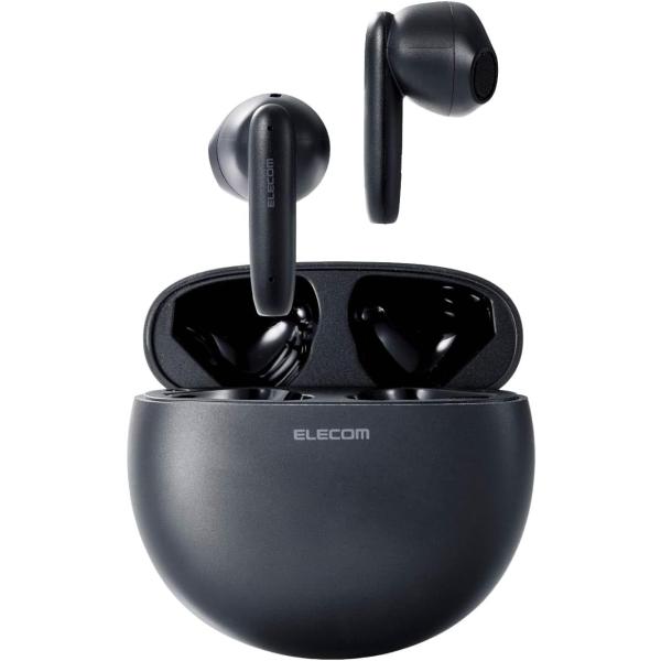 完全ワイヤレスイヤホン ブラック LBT-TWS17BK [ワイヤレス(左右分離) /Bluetooth対応]ブランド エレコム(ELECOM)色 ブラックヘッドホン型式 インイヤーモデル名 LBT-TWS17接続技術 ワイヤレス装着時も収...