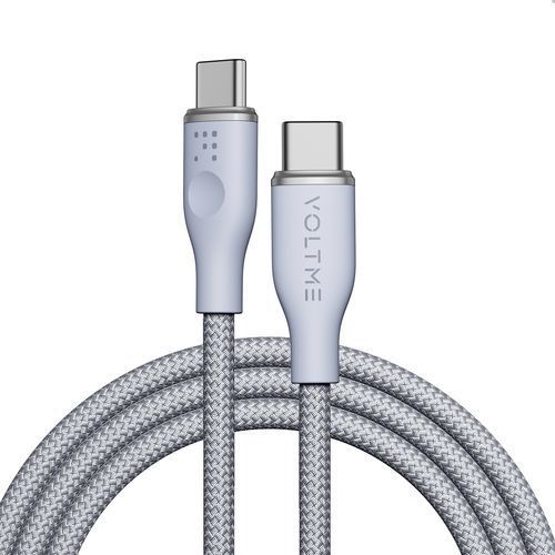 VOLTME Powerlink Rugg編み込みナイロン製、USB C to USB C 60W 1M USB2.0 Type C 充電ケーブルMacBook Pro 2020、iPad Pro 2020、iPad Air、Samsung...