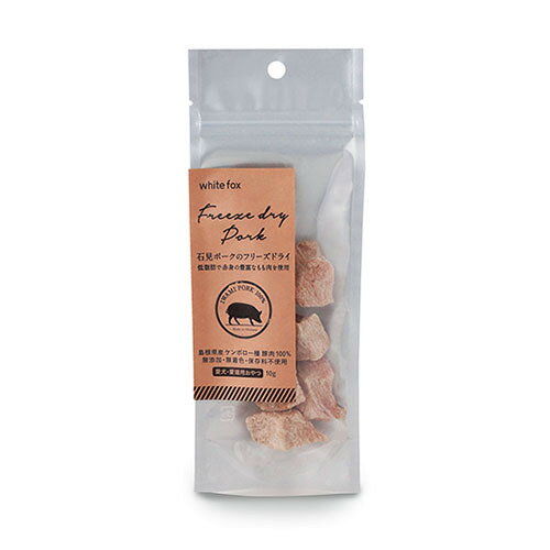 JANコード：4562159070922 商品コード：350268-71 サイズ 10g 原材料 豚もも肉 原産国 日本 成分 粗たんぱく質：75％以上、粗脂肪：15.4％以上、粗繊維：0.1％以下、粗灰分：5.4％以下、水分：1.8％以下...