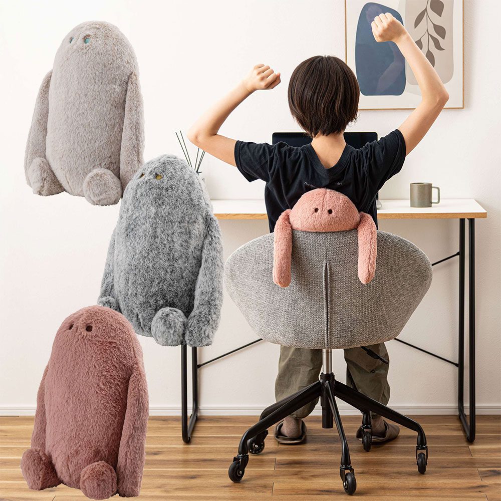 機能と心地よさを兼ね備えた癒しのクッションシリーズ デスクワーク中もリラックスタイムも、やさしく身体を支えてくれるお座りクッション&ぶら下がりクッション。お座りクッションは、おなかに抱えて使うことで自然と背筋が伸び、猫背を防止。デスクワーク...