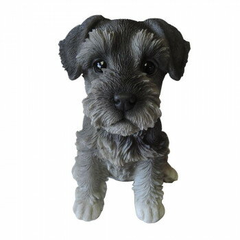シュナウザーのオブジェ。置いておくだけでお部屋の雰囲気が可愛らしくなります。※お使いのPCモニターの設定によって、実際の商品と色味が若干異なる場合がございます。ご了承ください。サイズW110×H162×D150mm個装サイズ：11×16.2...