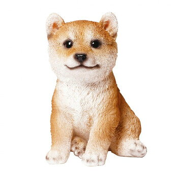 柴犬のオブジェ。置いておくだけでお部屋の雰囲気が可愛らしくなります。※お使いのPCモニターの設定によって、実際の商品と色味が若干異なる場合がございます。ご了承ください。サイズW120×H165×D135mm個装サイズ：12×16.5×13....