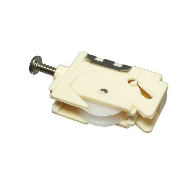 網戸用の戸車です。サイズ個装サイズ：1×12×6cm重量個装重量：6g生産国日本網戸の戸車の交換に!