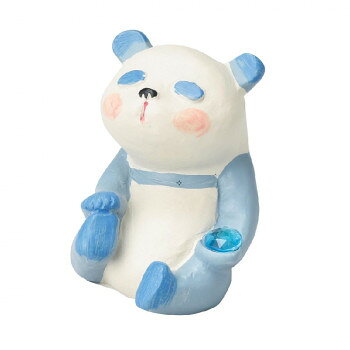 かわいらしい表情としぐさで和ませてくれる、カラフルなパンダの置物です。デスク周辺や玄関、リビングなどを明るく演出してくれます。サイズ(約)W5×L6.5×H6.5cm個装サイズ：7.3×8.5×9.3cm重量個装重量：160g素材・材質ポリ...
