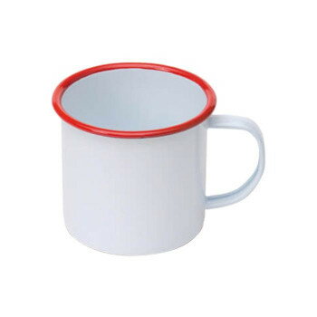 どんな雰囲気にも馴染みやすいシンプルな白地のホーローマグカップです。※PCモニターの設定等により、実際の商品と多少色味が異なって見える場合がございます。ご了承ください。サイズW12×D9×H8cm個装サイズ：10.5×10.5×10.5cm...