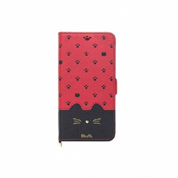 あしあと柄の型抜きの中には、ねこちゃんの顔の形が紛れていて可愛さ抜群。ぷっくりとしたねこのお鼻のゴールドオーナメントに、ひげの箔押しが上品なデザインです。ケースを開くと、カードポケットから猫ちゃんが耳をひょっこり出しています。あしあとのつい...