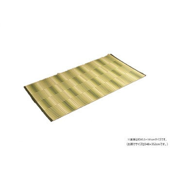 細いストロー状のような素材を細いパイプ状にして織り込んだ敷物です。強度が高くしっかりとしており、汚れても水洗いができるので、いつでも清潔にお使い頂けます。一般的な除菌スプレーで拭いても色落ちせず、常に清潔な状態を保つことができます。繊維が毛...