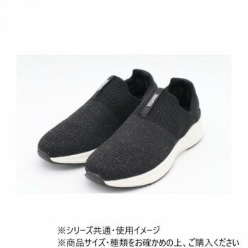 さっと脱ぎ履きができる、らくらく軽量シューズです。タウン履きやトラベルシューズに便利な1足。軽いので旅行時のサブシューズにもオススメになっております。ストレッチ性があり、足のかたちにフィットします。サイズS個装サイズ：19.5×29.0×1...